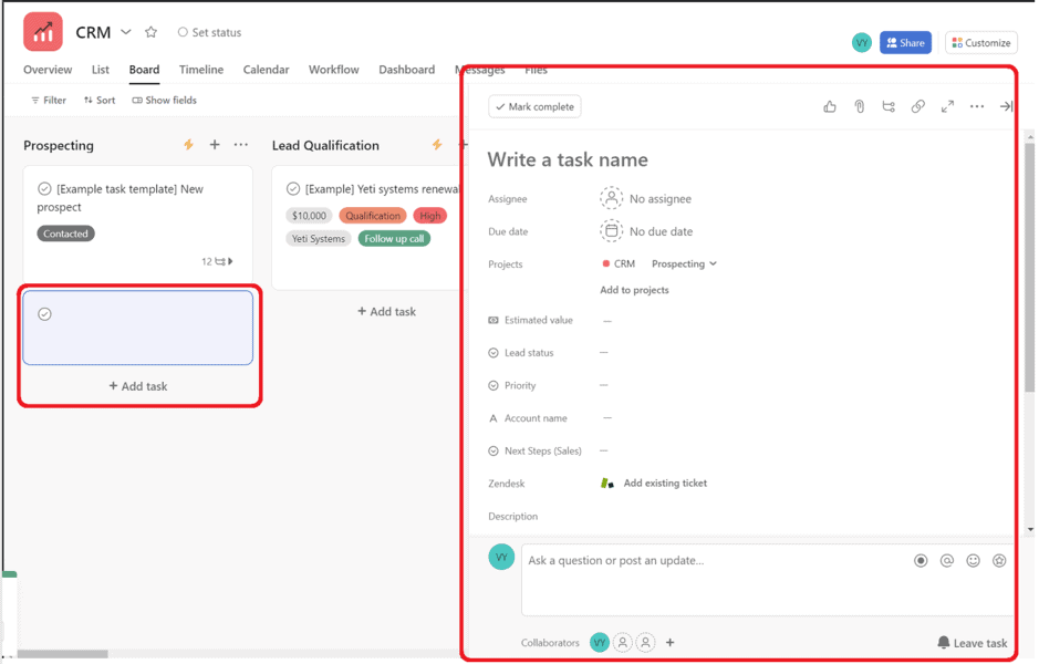 How to Use Asana as a CRM
