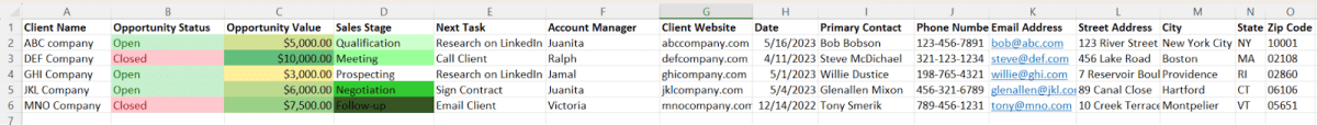 Guide: How to Build a CRM in Excel (Free Template Included)